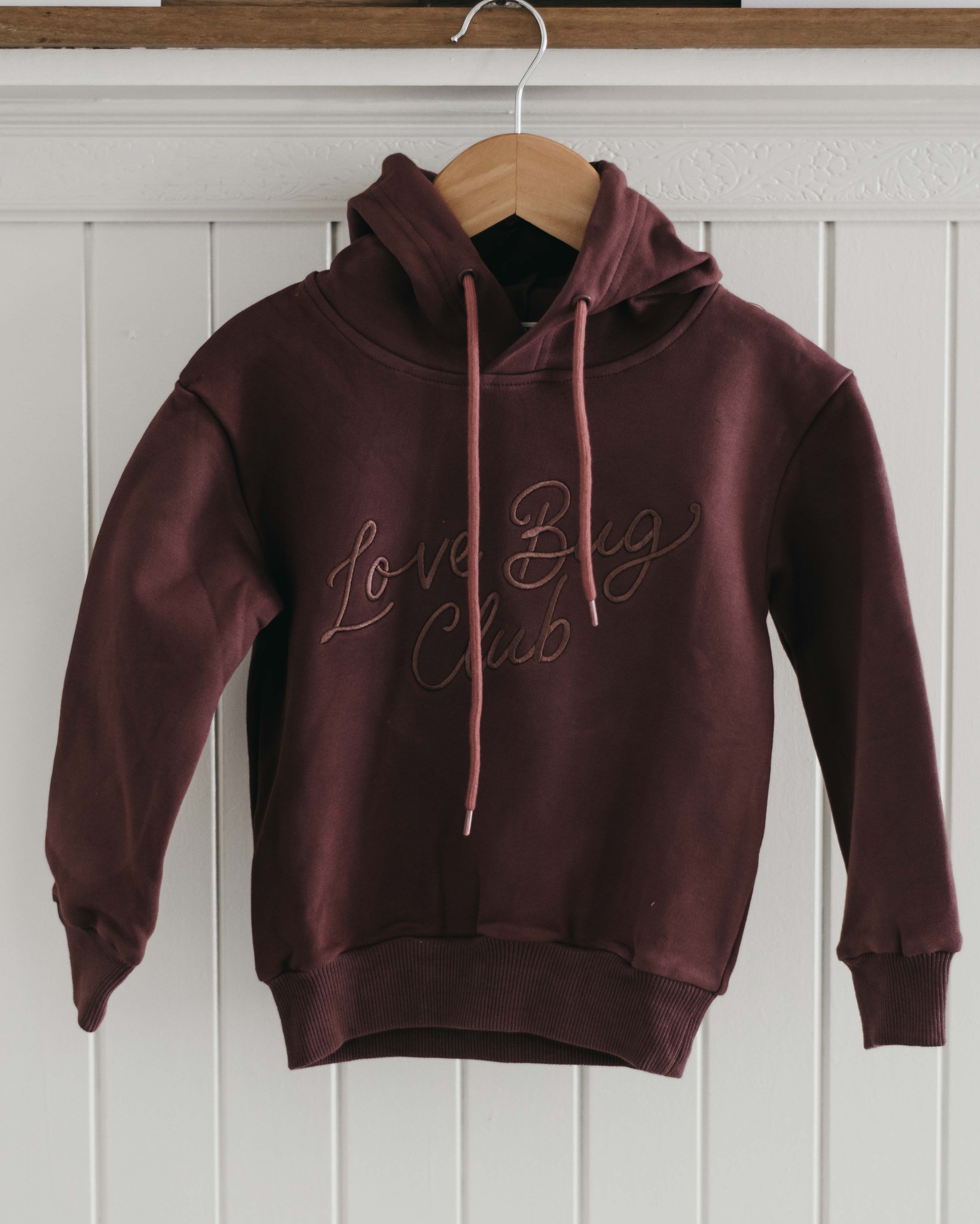 Bencer & Hazelnut - Love Bug Hoodie - Plum – Liberty Co AU