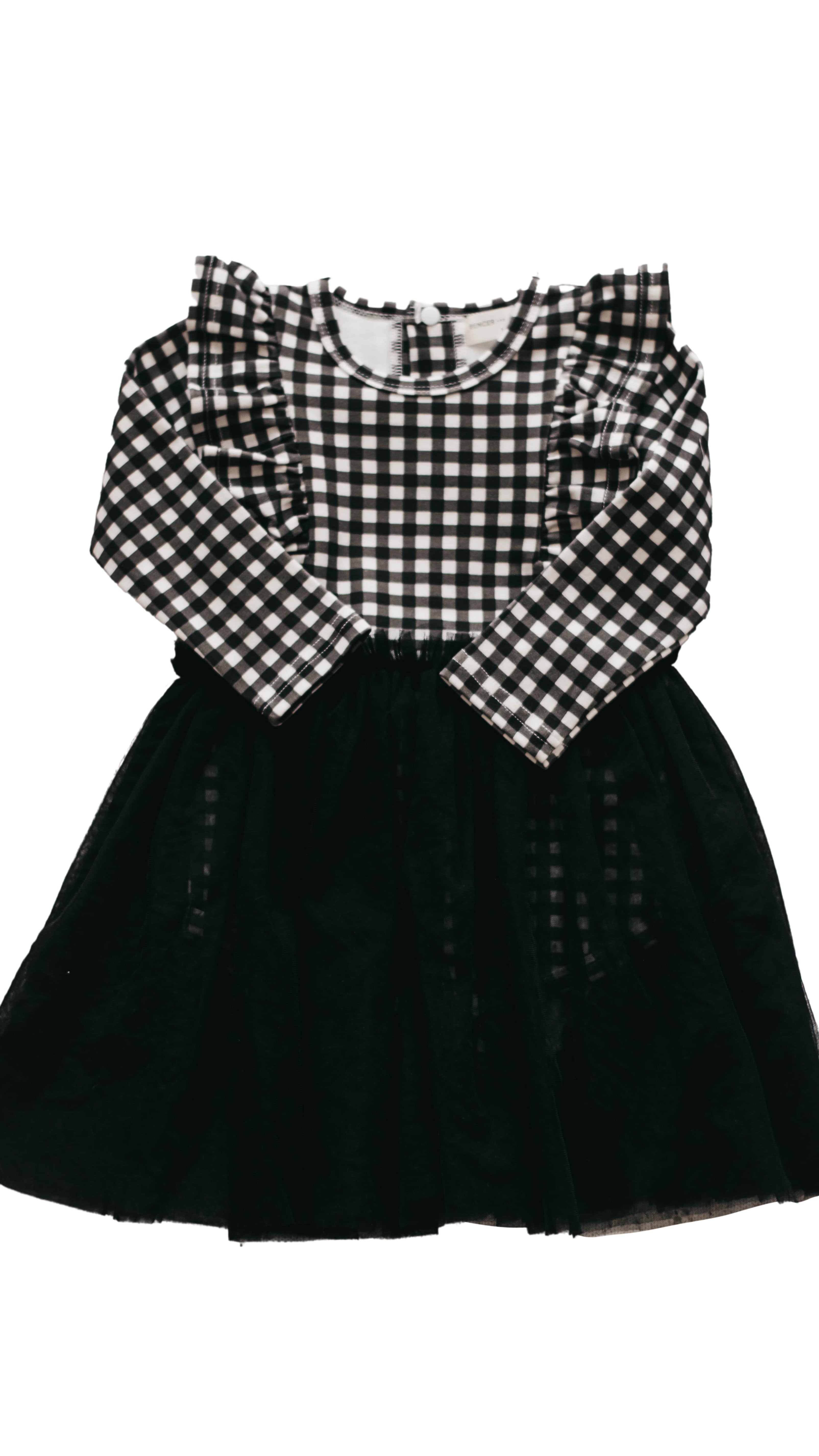 Bencer & Hazelnut - Tutu - Black Gingham – Liberty Co AU